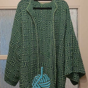 Hexagon Vest / Cardigan and Lap Throw in English, German and Dutch - Etsy