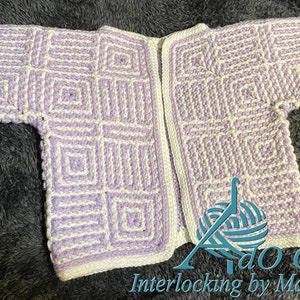 Hexagon Vest / Cardigan and Lap Throw in English, German and Dutch - Etsy