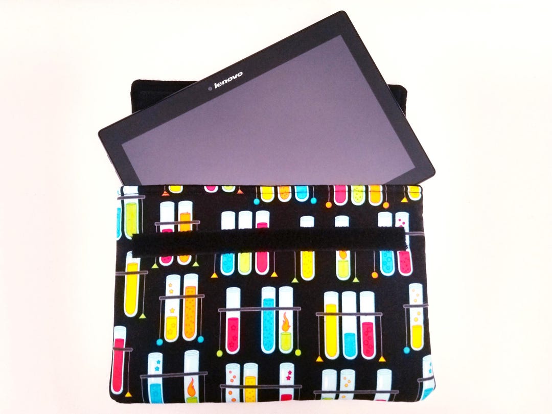 Science Fair Tablet/book Sleeve | Tablet Pouch | Padded E-reader Case ...