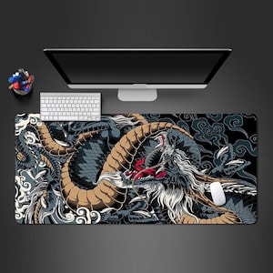 Chinese Dragon Large Gaming Mouse Pad, Chinese Dragon XXL Mouse Pad ...