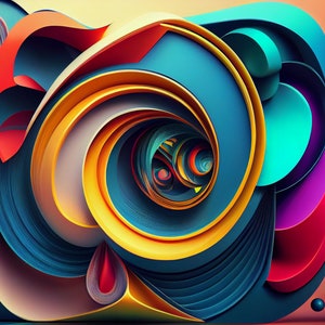 Abstract Printable Wallpaper Dreamy 3D | PNG 8K Background Digital ...