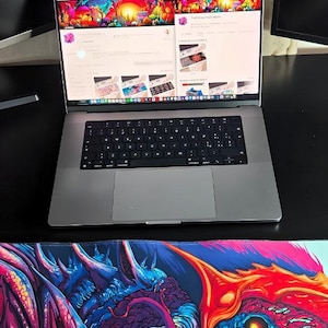 Forex Chart Desk Mat: Financial Trading Mouse Pad, Large Mousepad, High ...