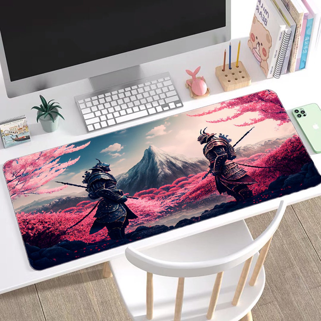 Samurai Large Gaming Mouse Pad Samurai Large Size Mouse Pad - Etsy