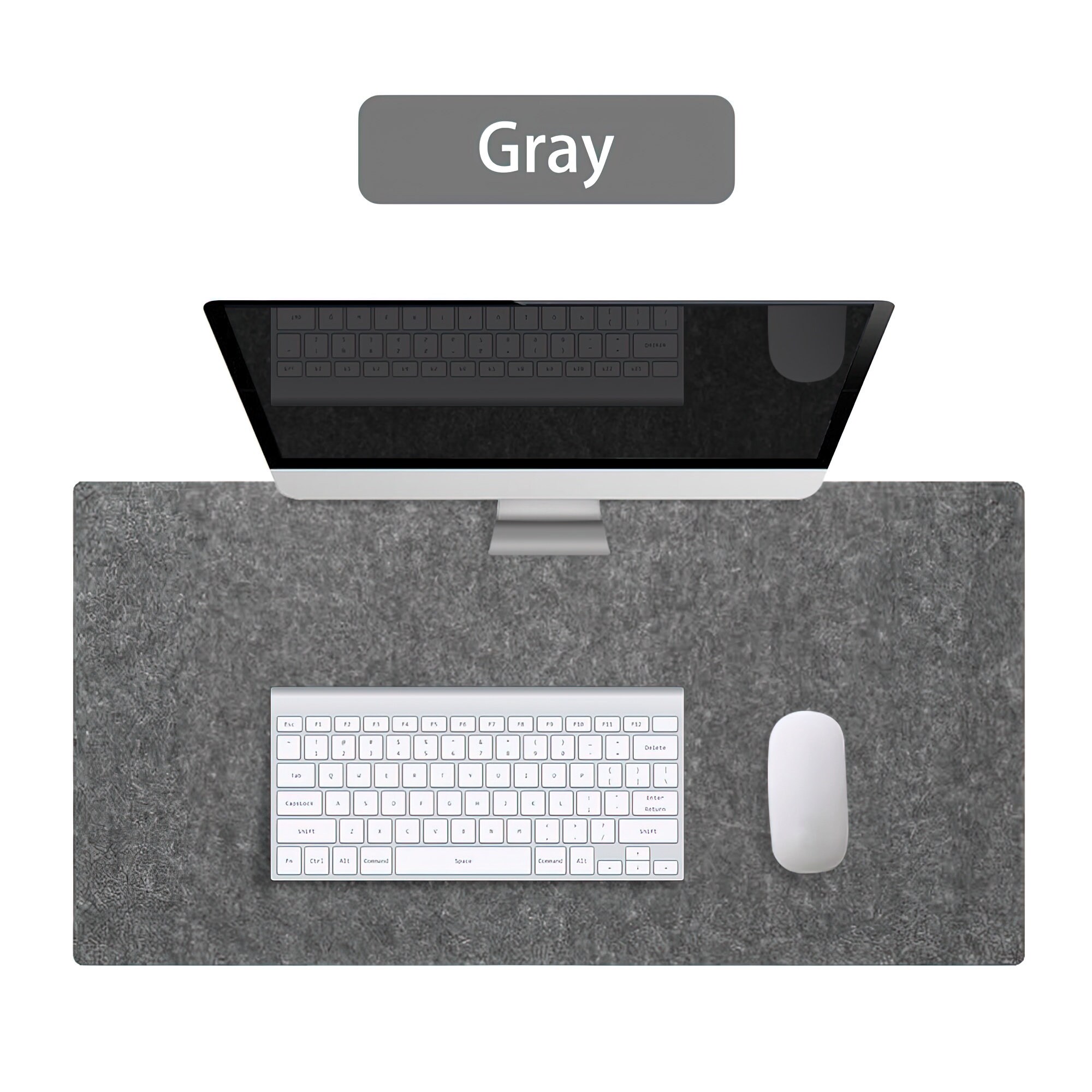 Wool Felt Mouse Pad, Eco-friendly Desk Mat, Soft and Comfortable ...
