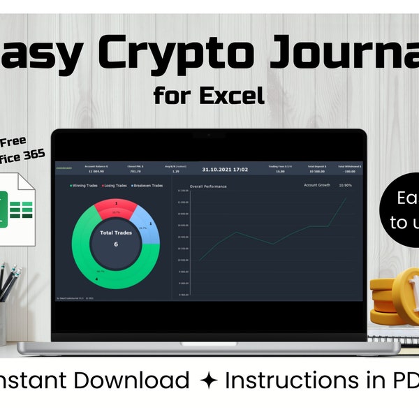 Excel Template Crypto - Etsy