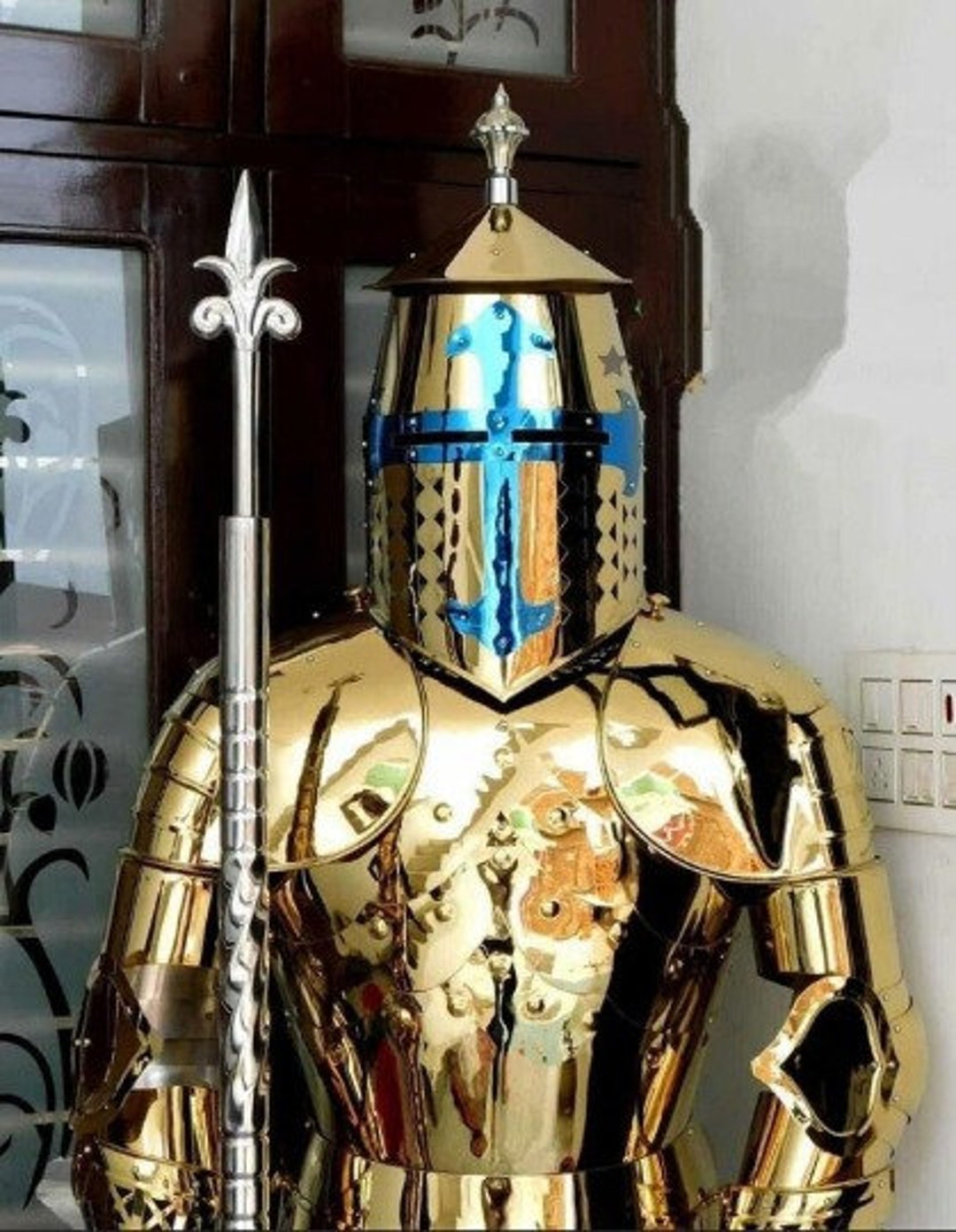 Medieval Wearable Templar Knight Armor Suit, Rust Free Stainless Steel ...