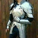 Medieval Guts Body Plated Armor Suit Cuirass & Puldrons/gauntlets, Half ...