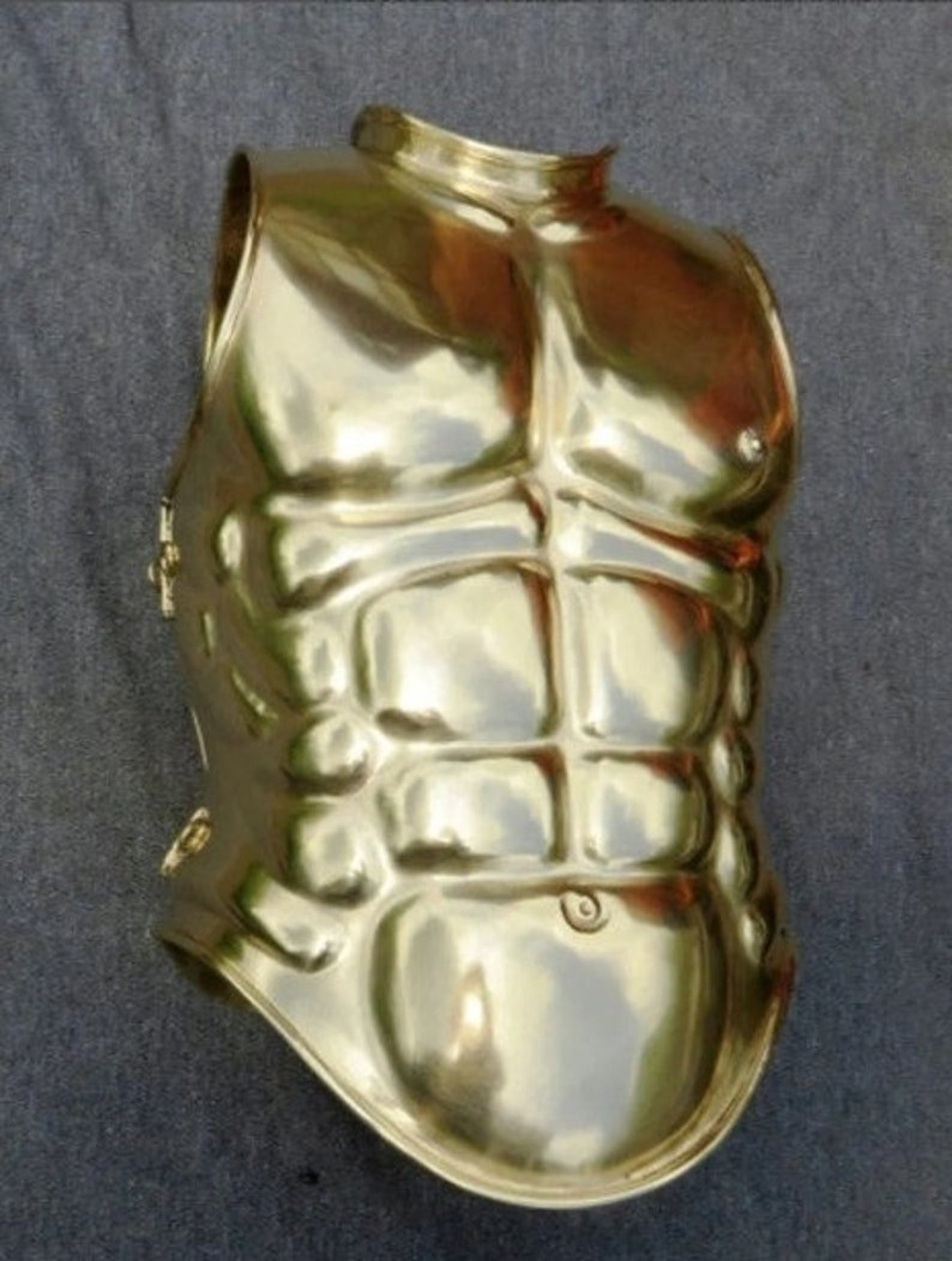 Medieval 18 Gauge Pure Brass Medieval Roman Chest Armor Reenactment ...