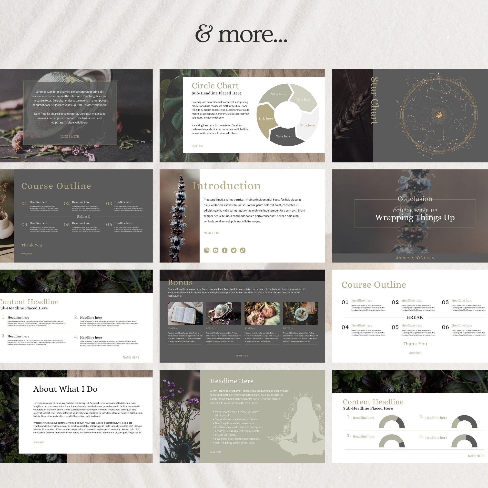 Canva Presentation Slide Deck Template for Online Coaches, Course ...