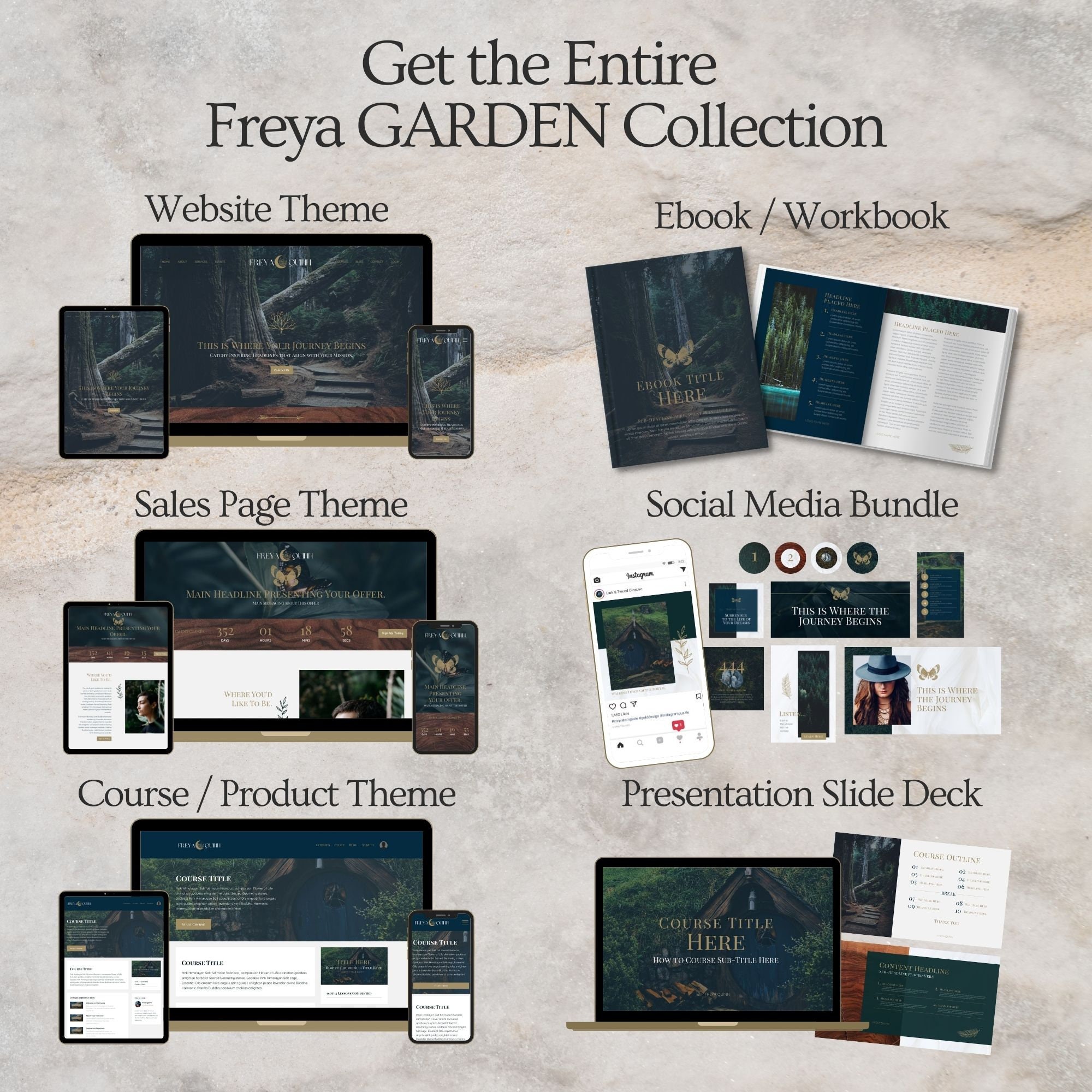 Canva Social Media Template Bundle for Coaches & Course Creators ...
