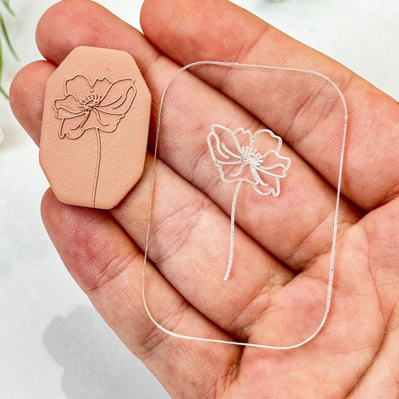 Embossing Clay Stamp - Etsy