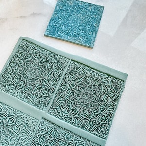 Mandala Texture Mat #9 for Polymer Clay - Etsy