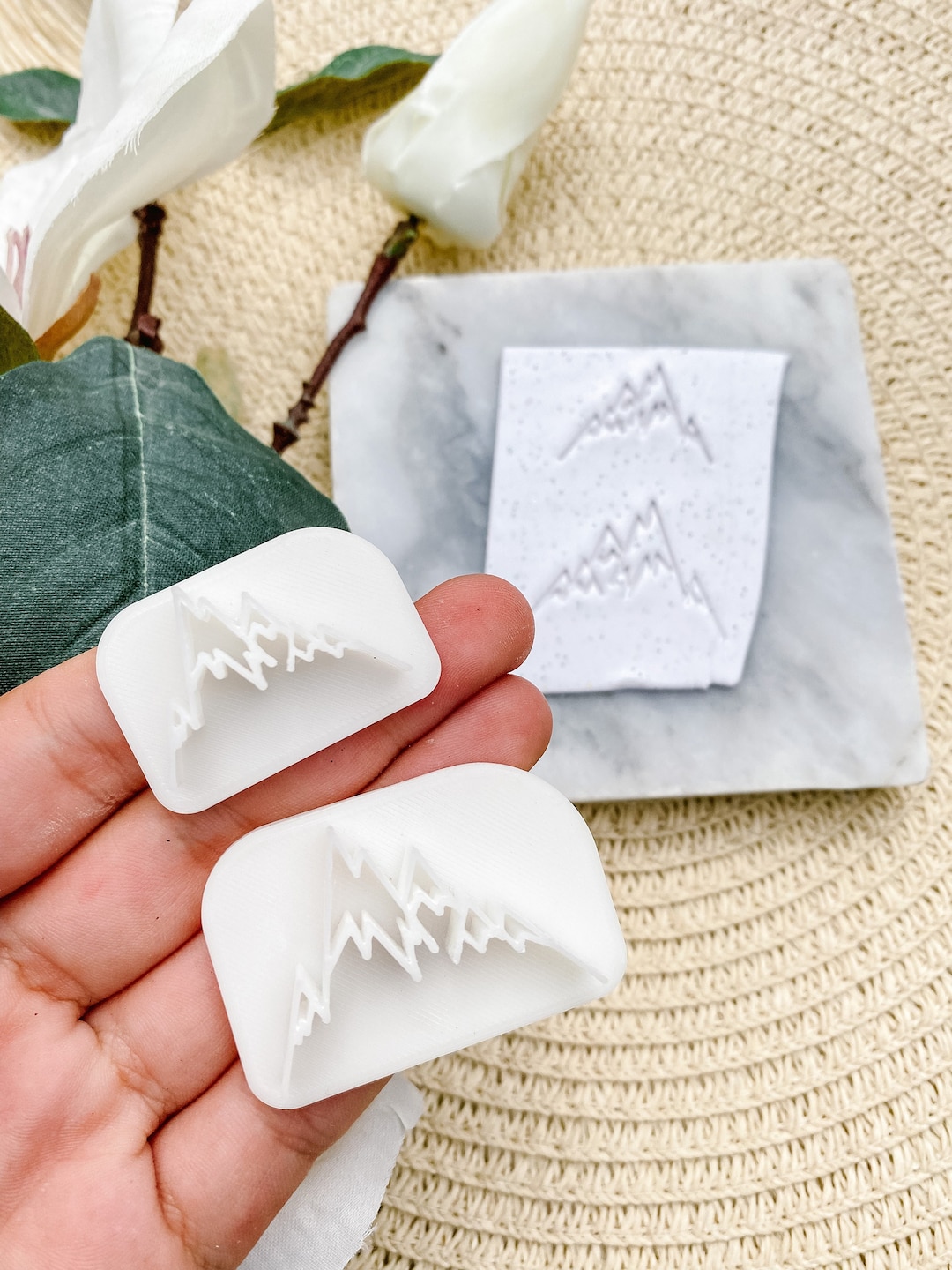 Mountain Embossing Stamp - Etsy