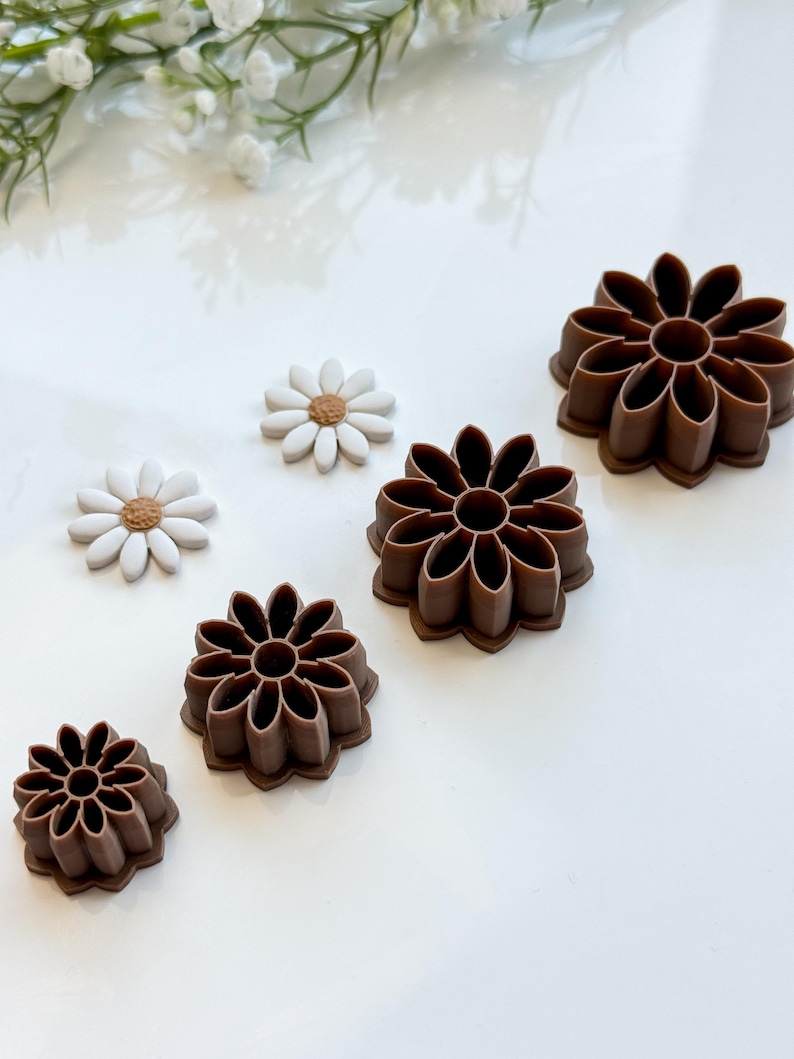 Daisy Flower Polymer Clay Cutter | Jewellery Making Tools - Etsy UK