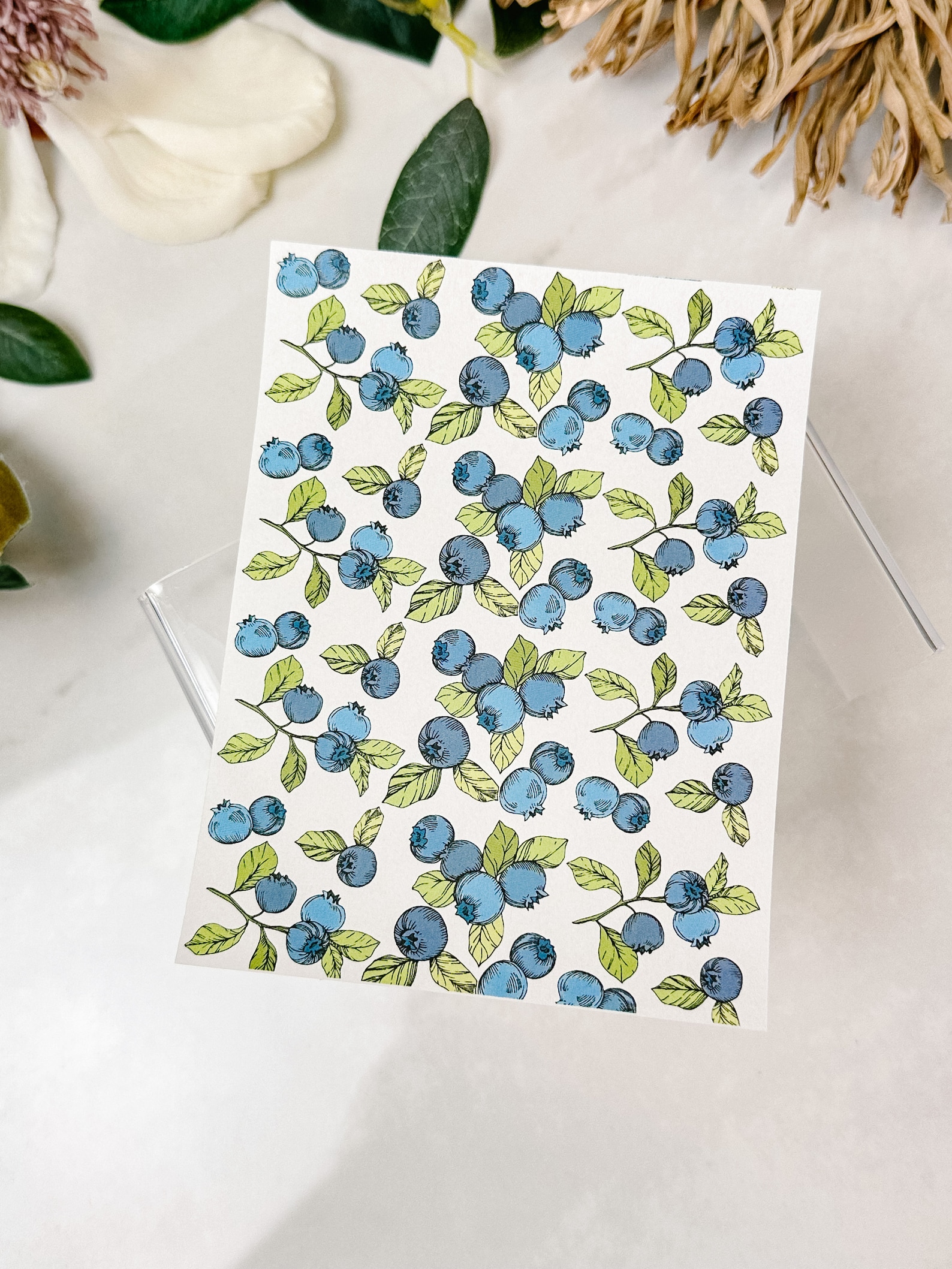 Transfer Paper Sheet 115 Blueberry Slab | Water Soluble Paper Sheets ...