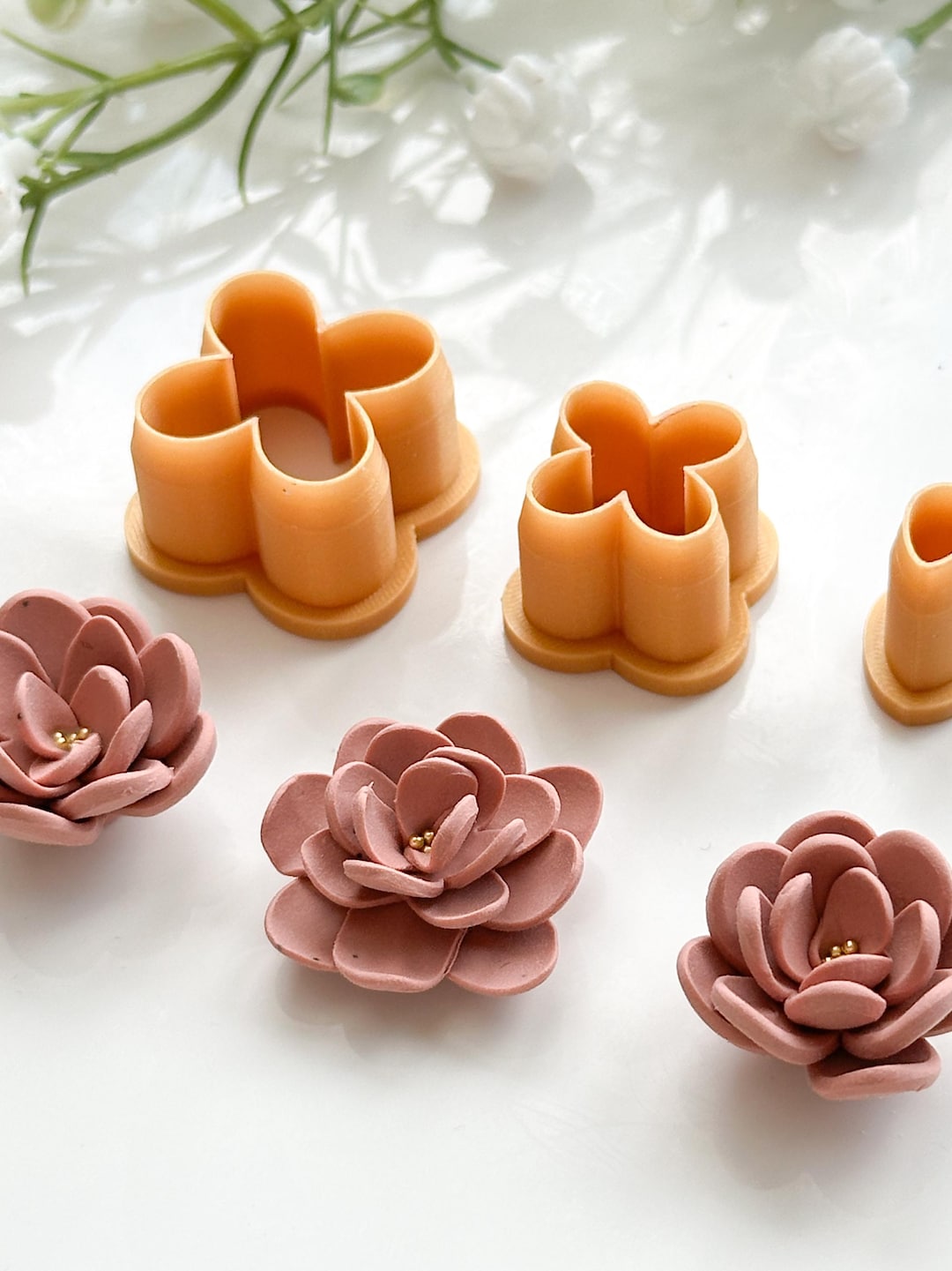 Flower Builder #3 Clay Cutter Set | Polymer Clay Jewelry Tools - Etsy