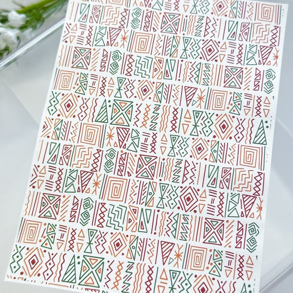 Miniature Transfer Sheet - Etsy