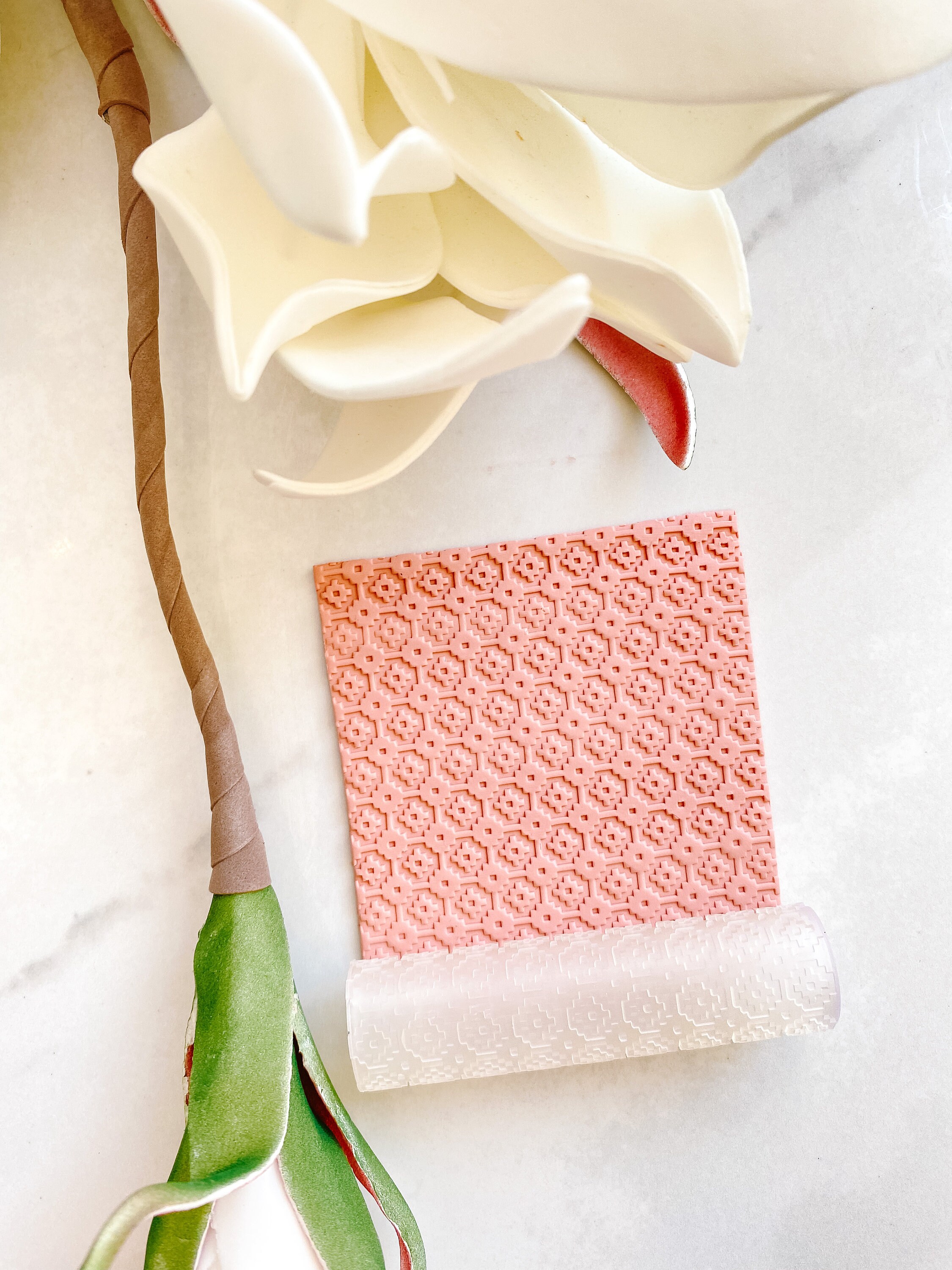 Square Cutout Texture Roller - Etsy