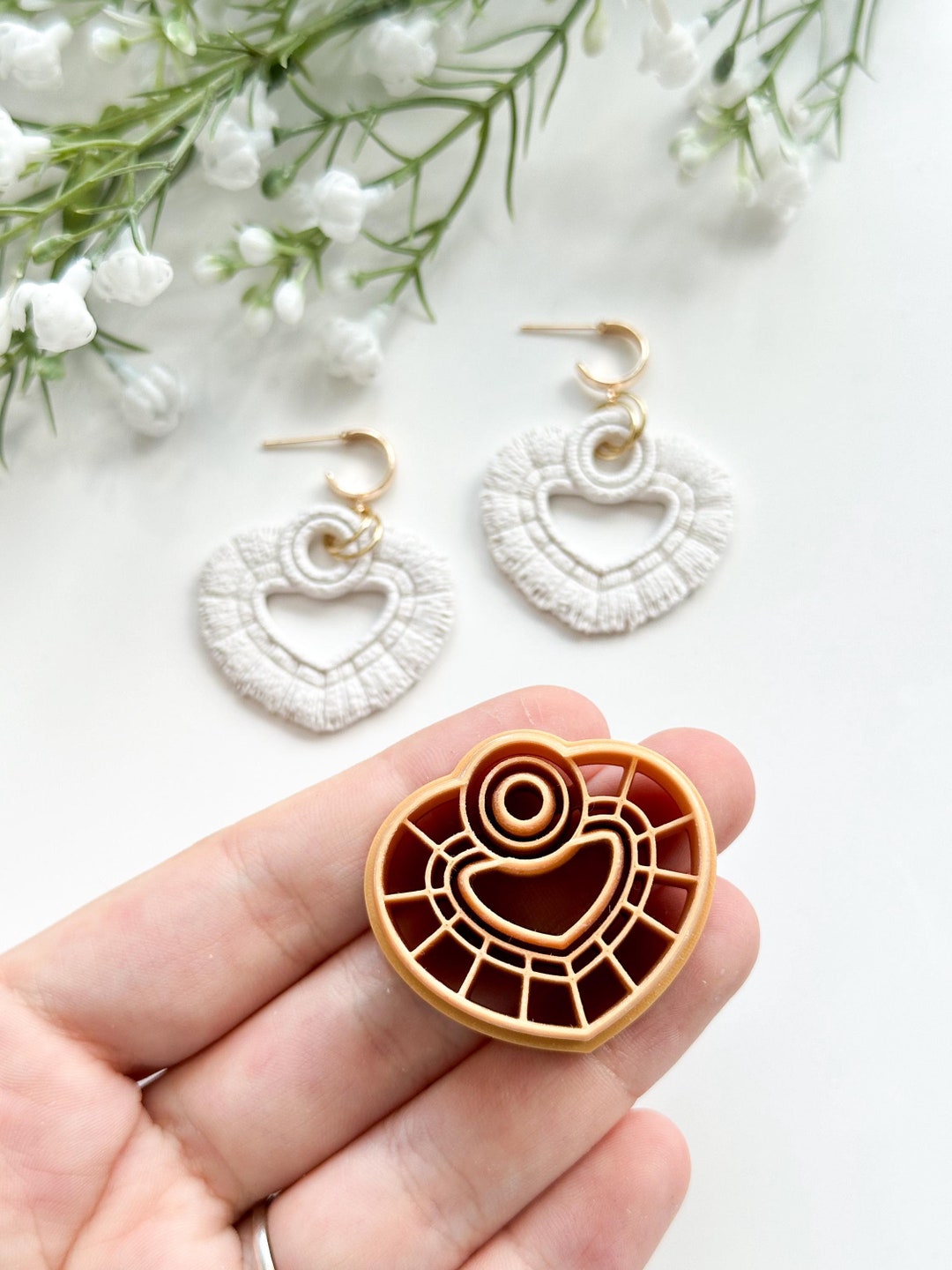 Macrame Donut Polymer Clay Cutter | Polymer Clay Tools | Earring Making ...