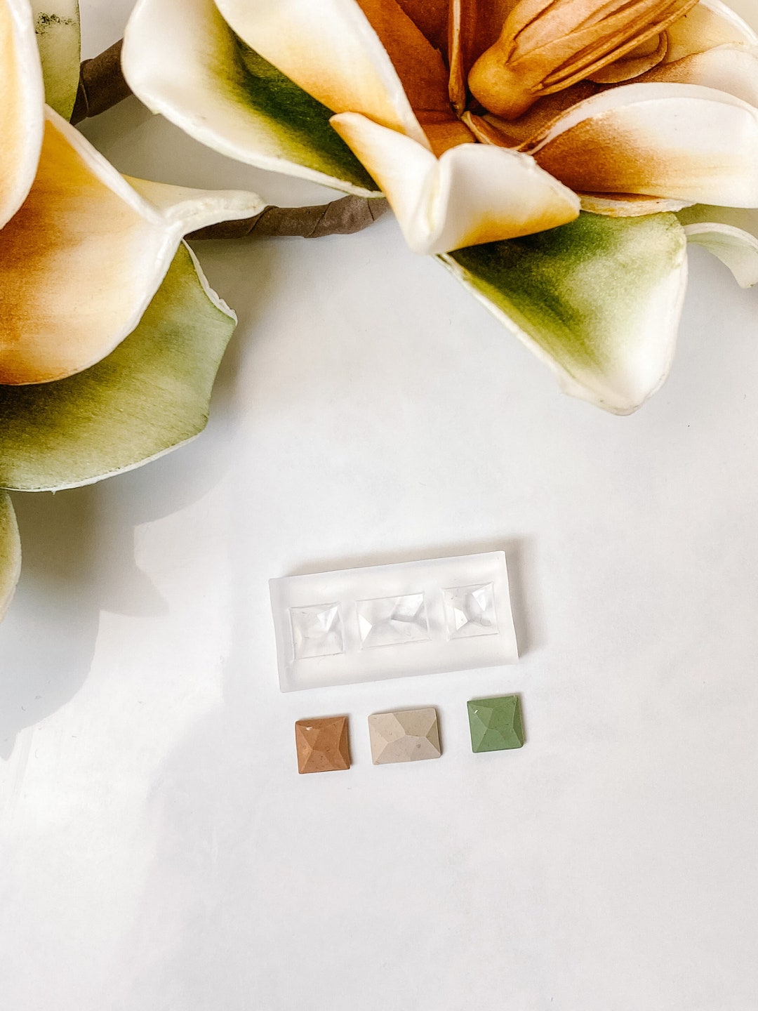 Mini Diamonds Silicone Mold for Polymer Clay | Resin Jewellery Making ...