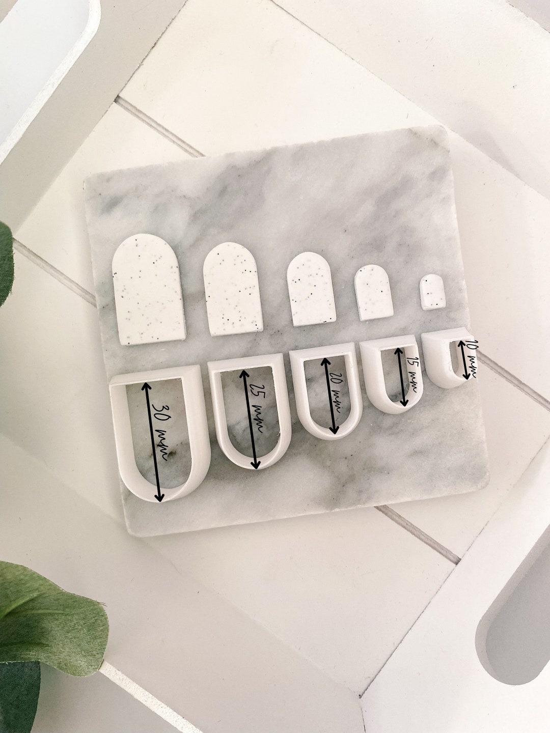 Full Arch Polymer Clay Cutters / Full Arch Cutters / Sharp Edges Clay ...