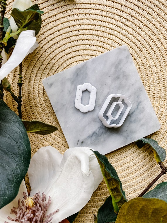 Scalloped Old School Window Frame Polymer Clay Cutter Shape / - Etsy