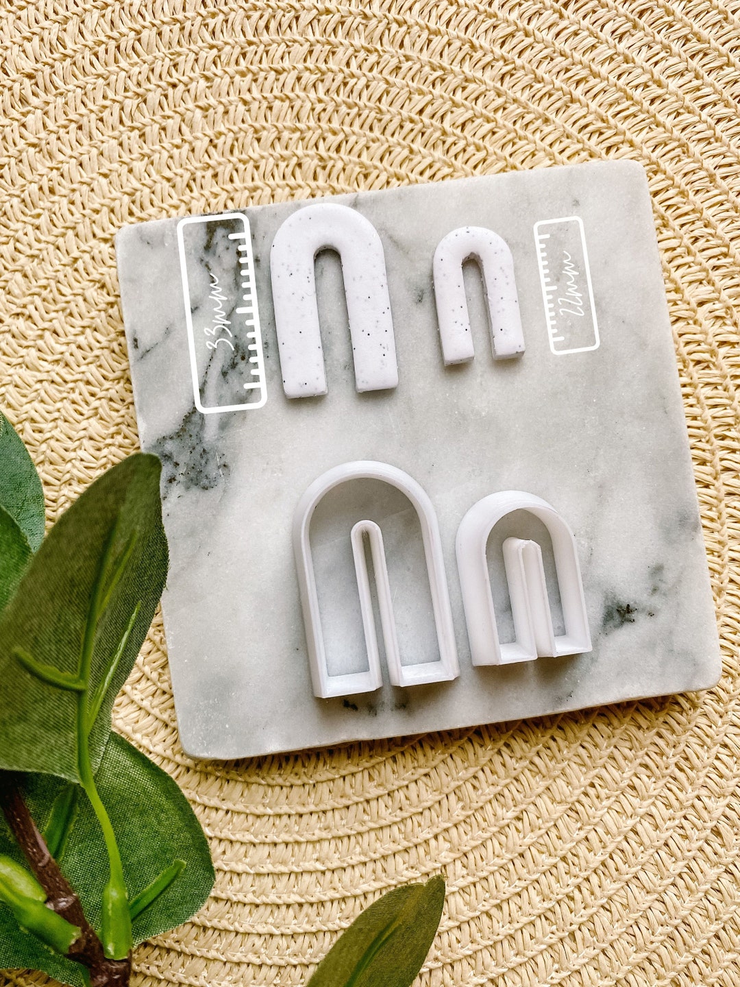 Long Arch Polymer Clay Cutter / Long Arch Shape Set Cutters / Sharp ...