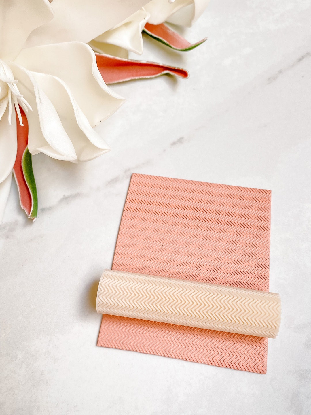 Chevron Pattern Texture Roller for Polymer Clay Jewellery Making - Etsy