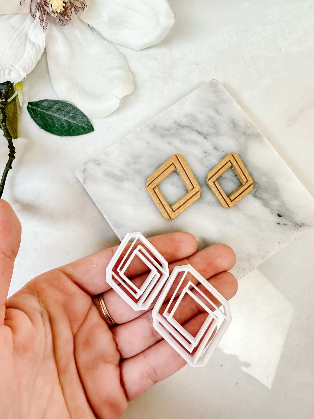 Infinity Rhombus Clay Cutters | Polymer Clay Tools | Jewellery Tools ...