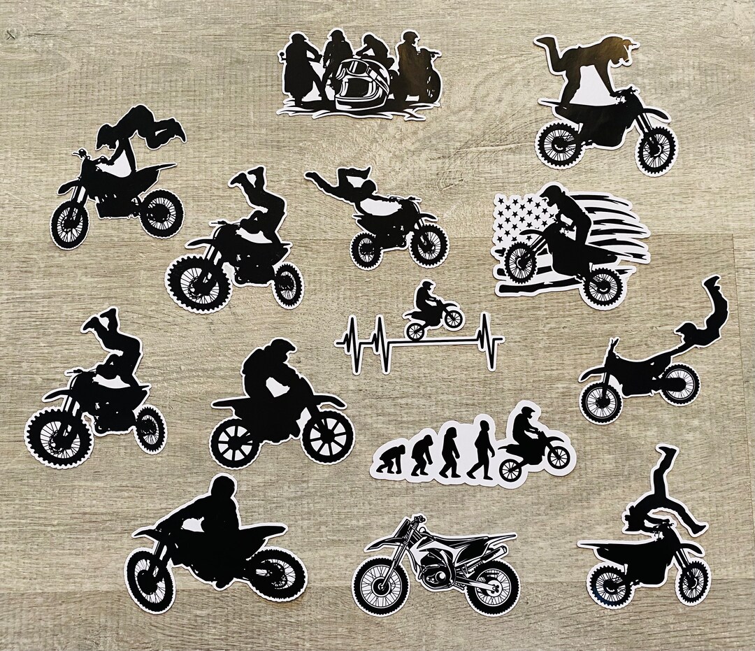 Motocross Supercross Bike Stickers - Etsy