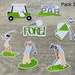 Golf Stickers - Etsy