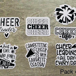 Cheerleading Stickers - Etsy