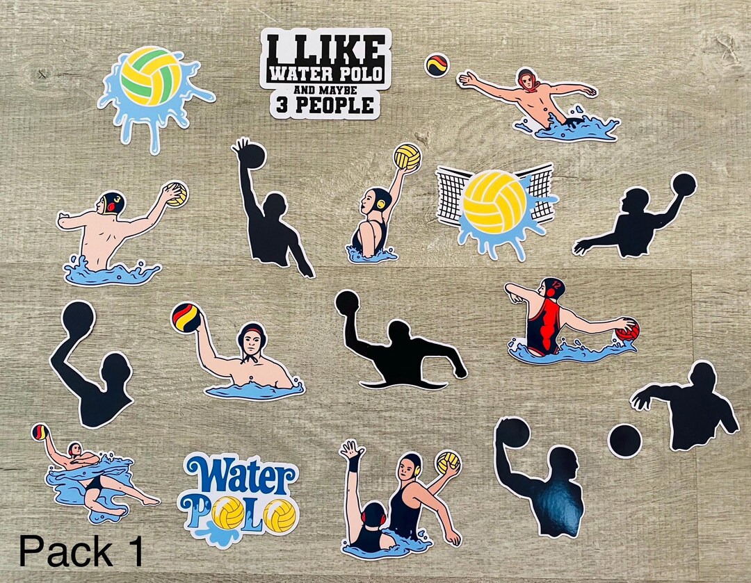 Water Polo Stickers - Etsy