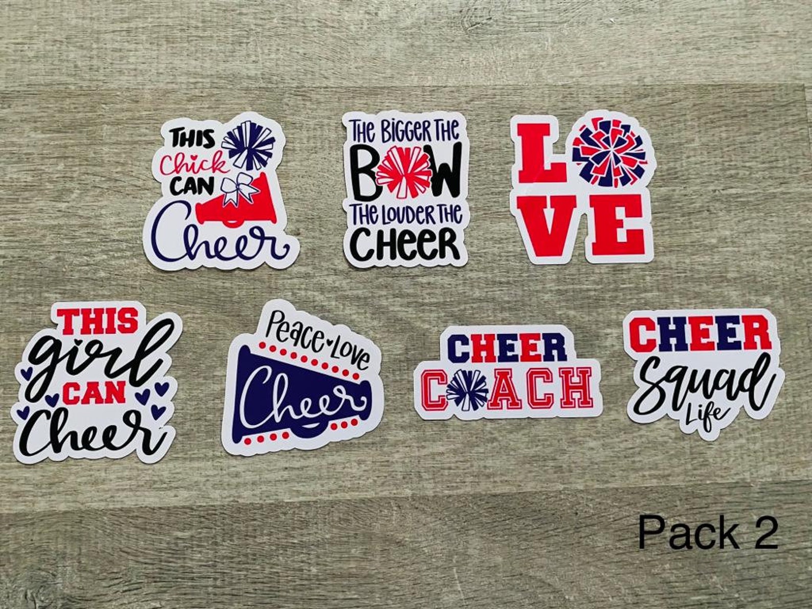 Cheerleading Stickers - Etsy