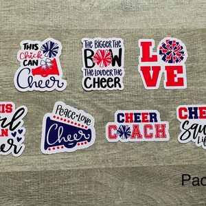 Cheerleading Stickers - Etsy