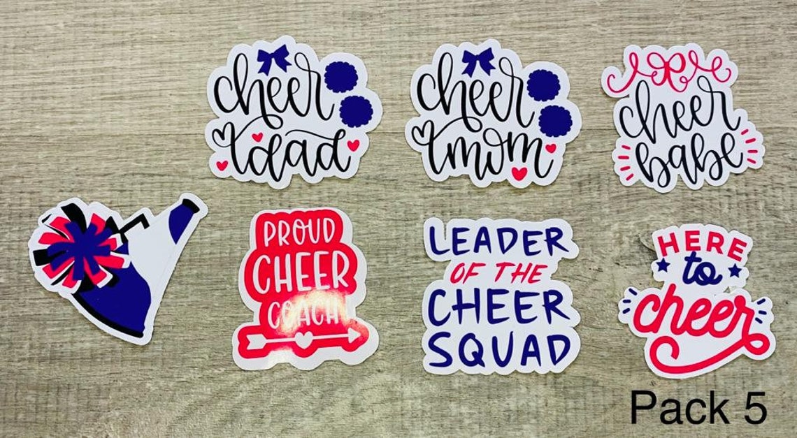 Cheerleading Stickers - Etsy