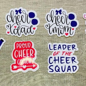 Cheerleading Stickers - Etsy