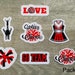 Cheerleading Stickers - Etsy