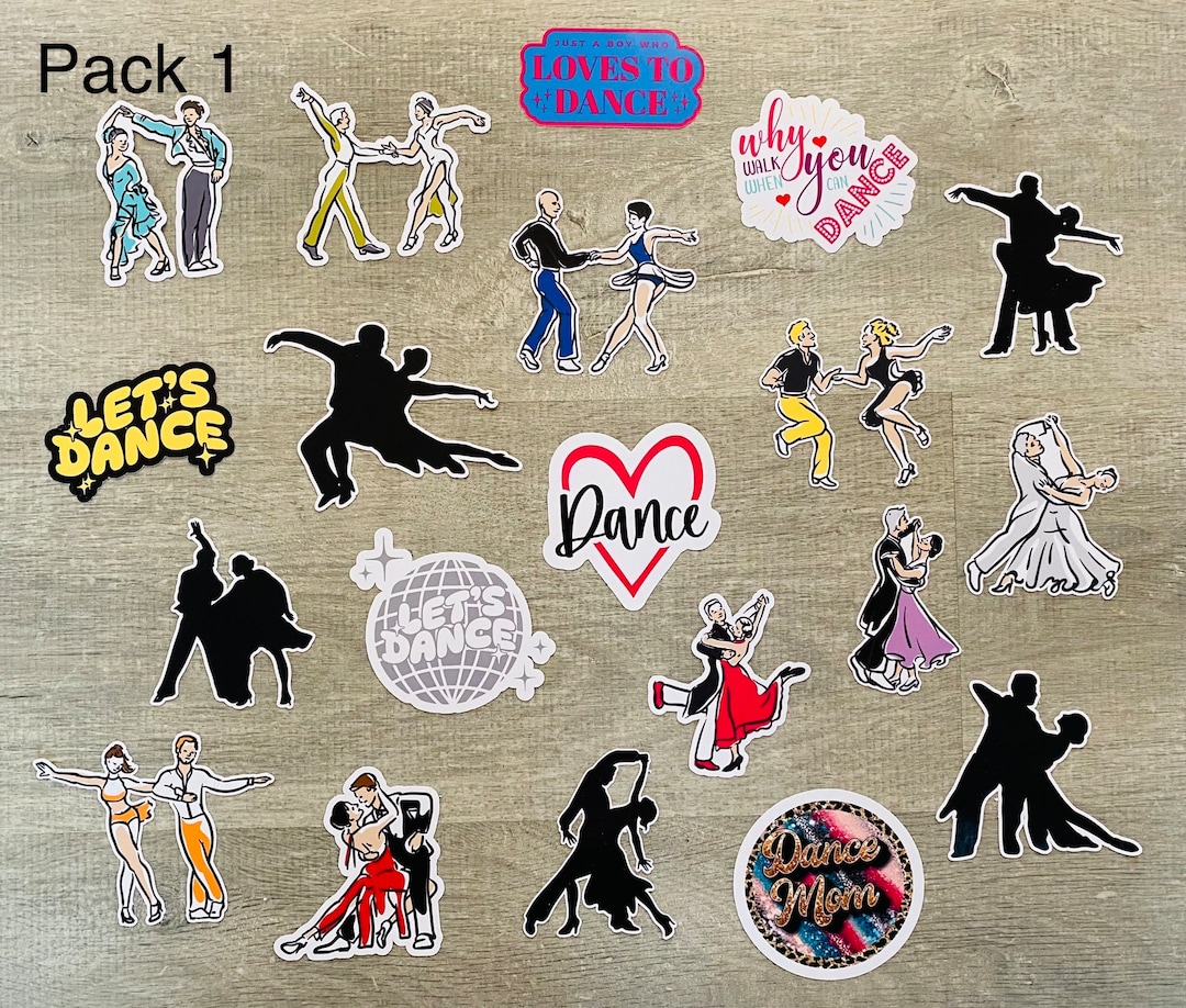 Ballroom Dancing Stickers - Etsy