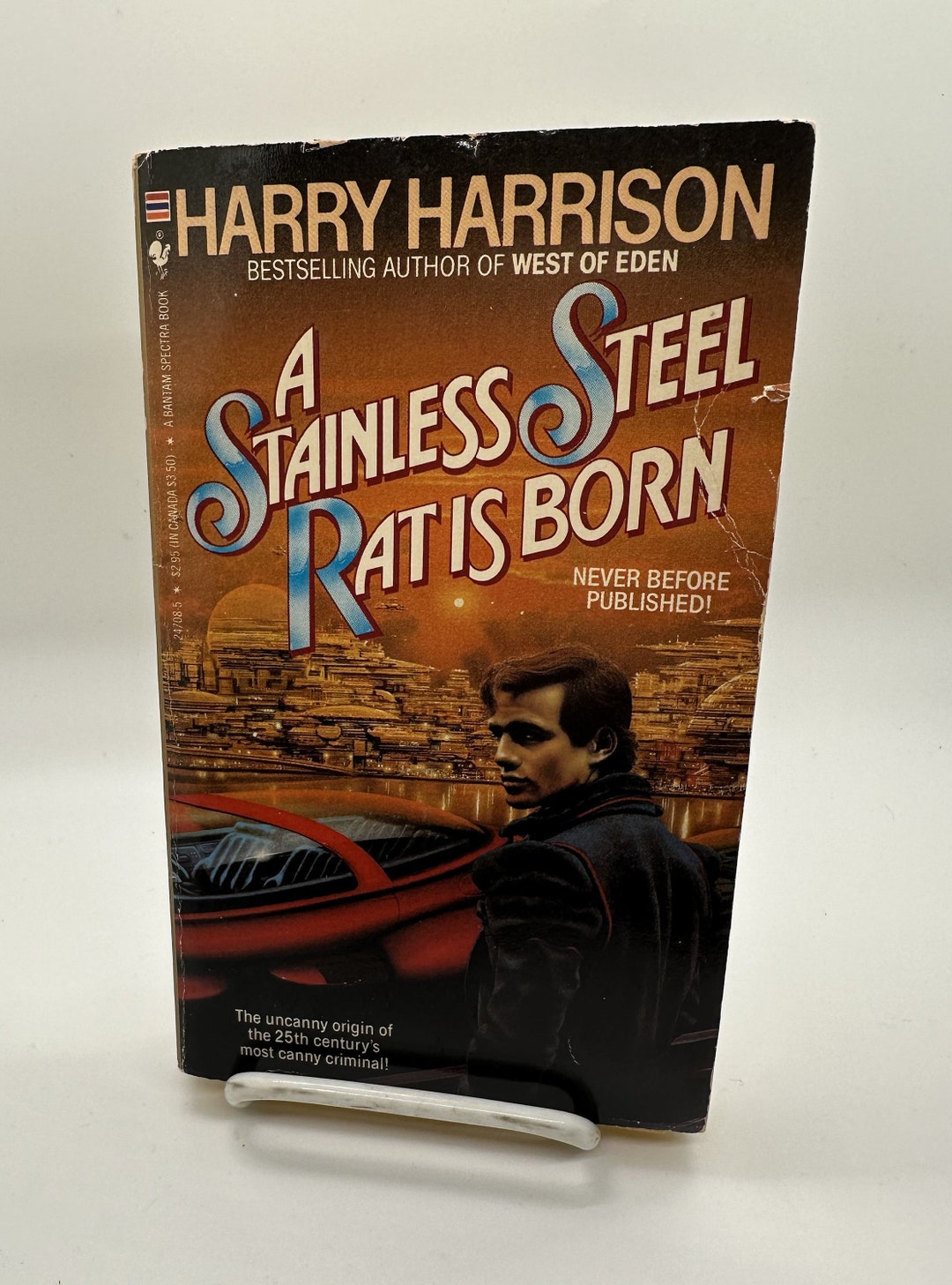 A Stainless Steel Rat is Born - Harry Harrison - 1985 Bantam Paperback ...