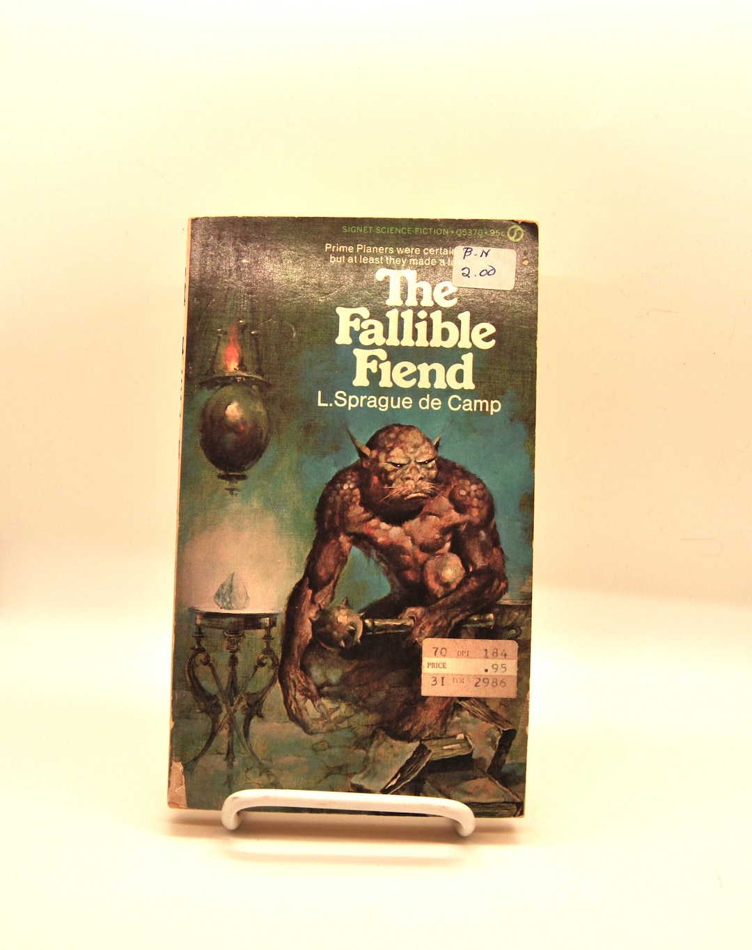 The Fallible Fiend - L. Sprague De Camp - 1977 Signet Paperback - Etsy