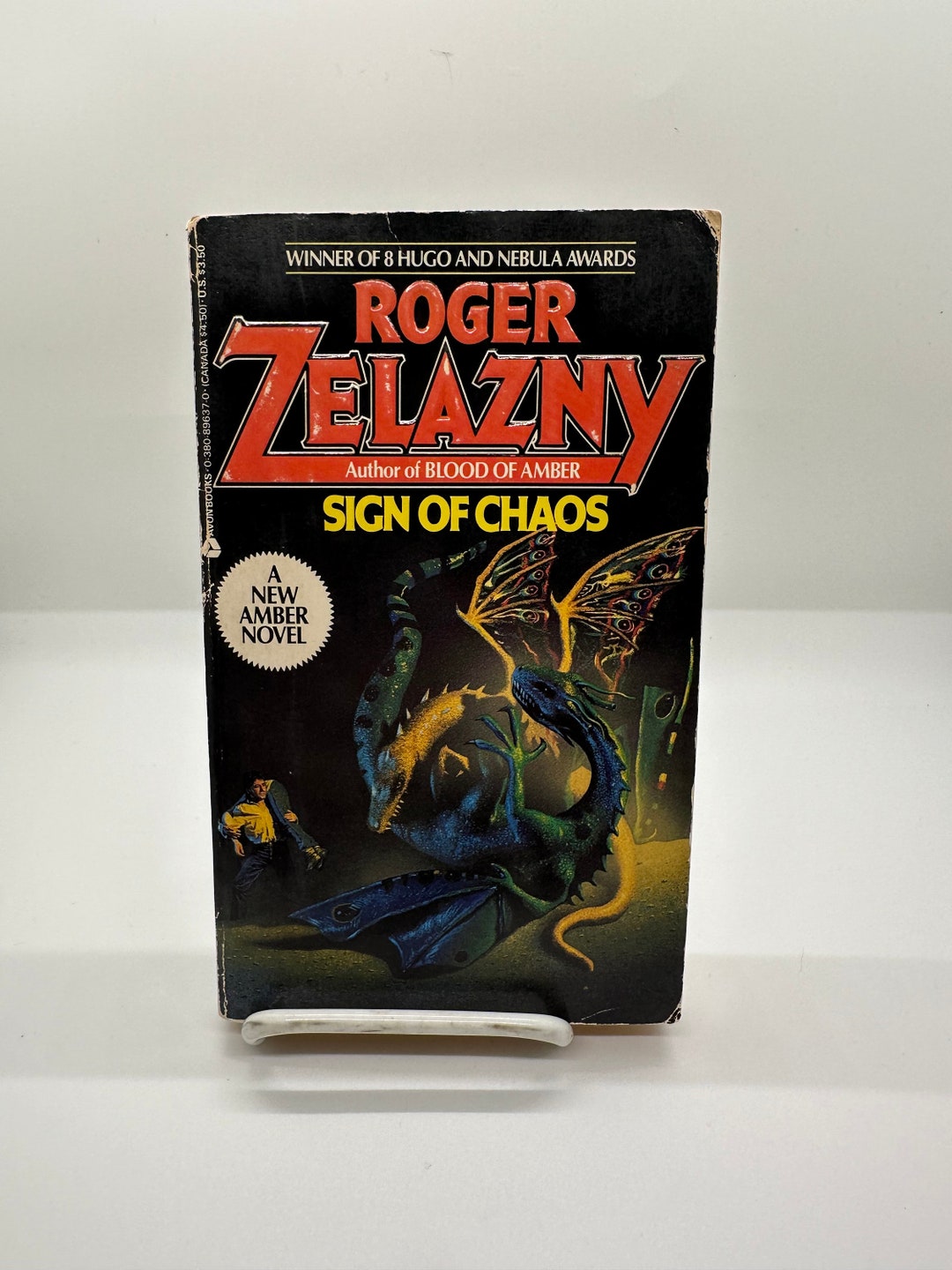 Sign of Chaos - Roger Zelazny - 1987 Avon Paperback - Amber Chronicles ...