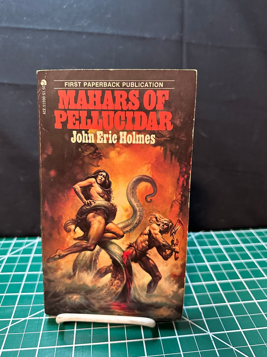 Mahars of Pellucidar - John Eric Holmes - 1976 Ace Paperback - Edgar ...