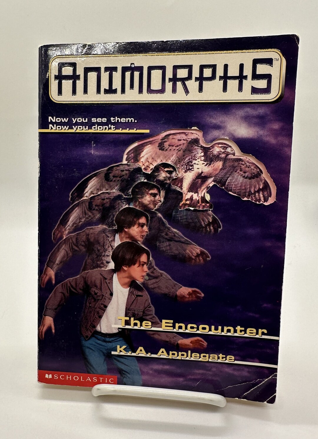 Animorphs - #3 - the Encounter- KA Applegate - 1996 Scholastic ...