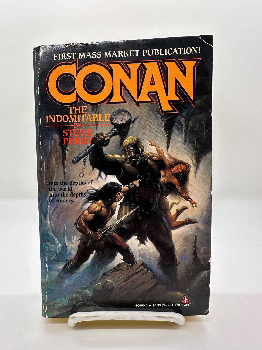 Conan the Indomitable - Steve Perry - 1990 Tor Paperback - Conan the ...