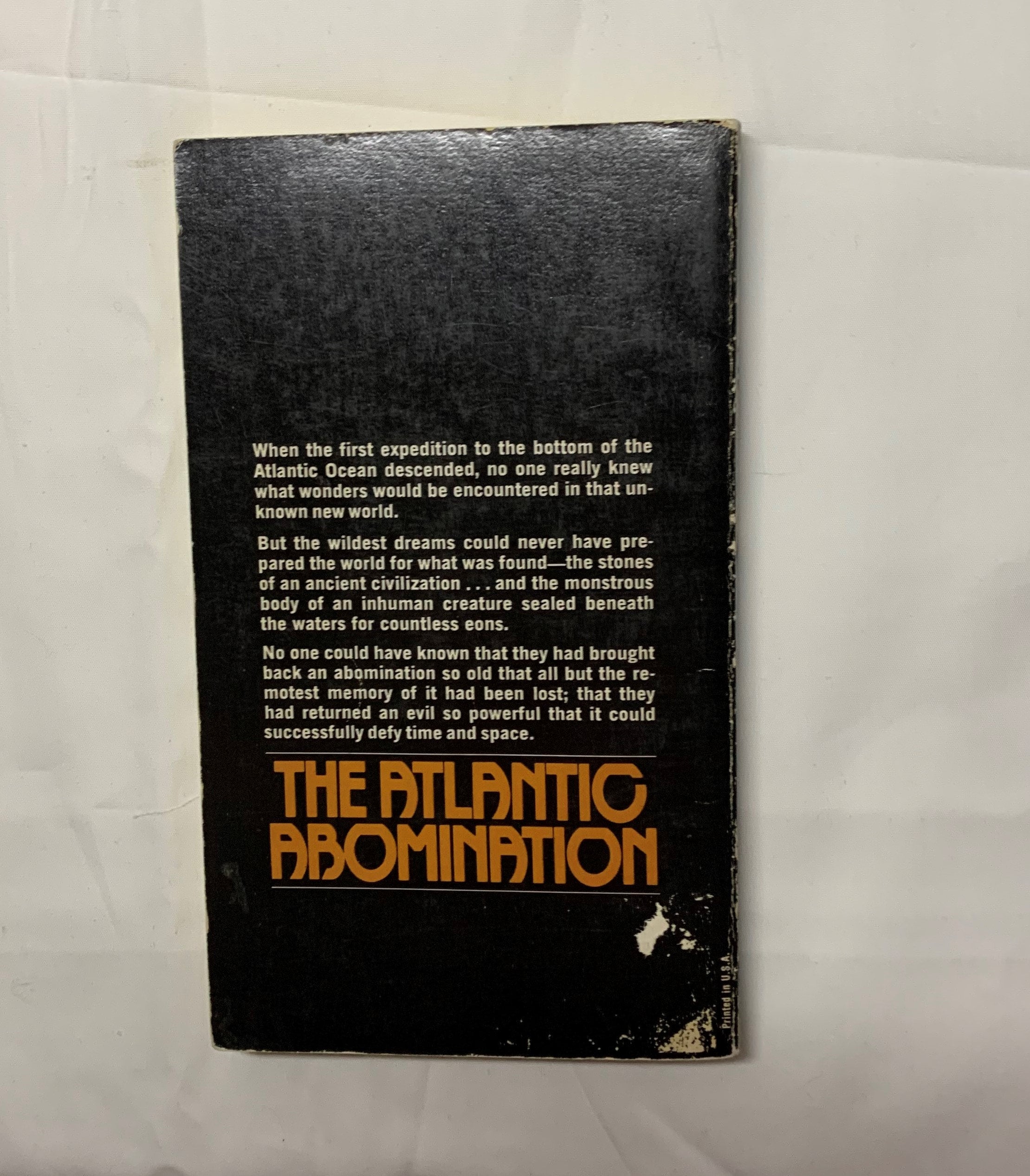 The Atlantic Abomination by John Brunner Ace SF Paperback Vintage Book ...