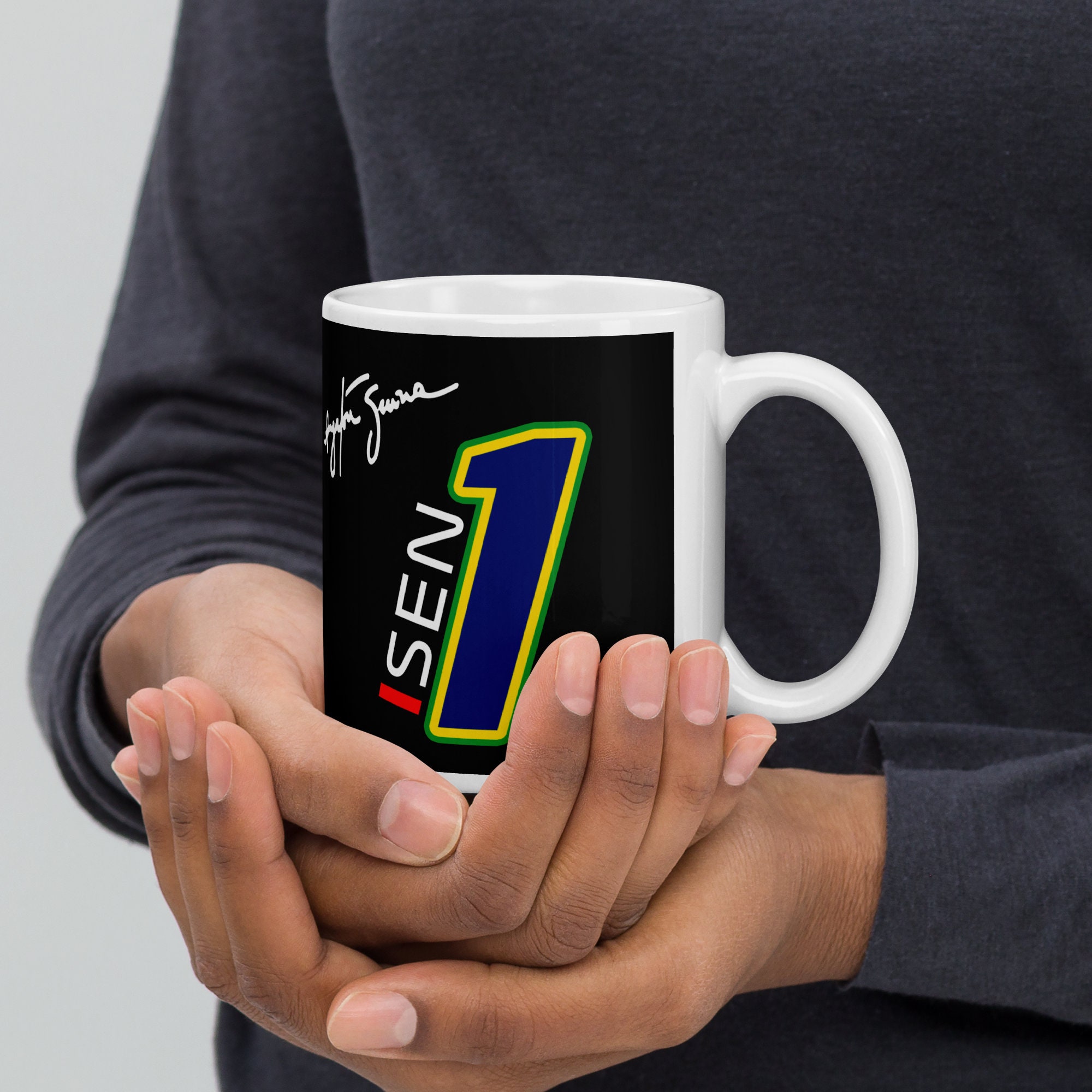 F1 Ayrton Senna & Interlagos Tea/coffee Mug - Etsy