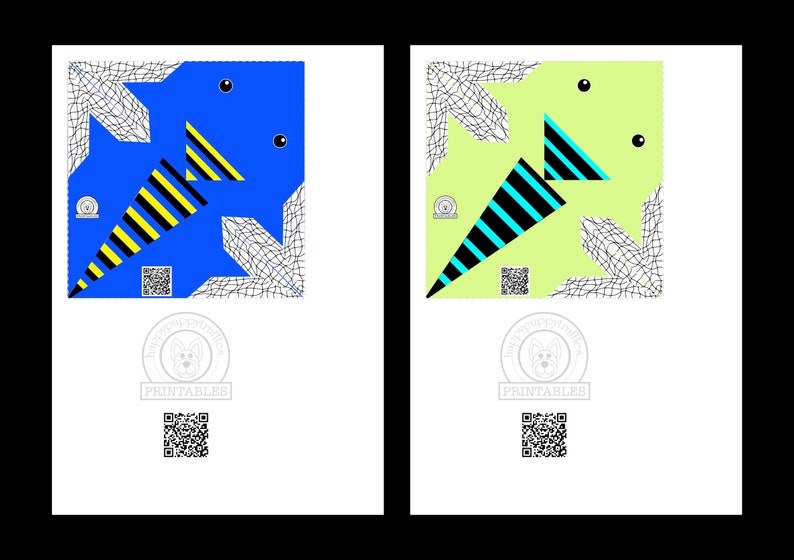 Origami Dragonfly, Toy Origami, Printable, Digital Instant Download ...