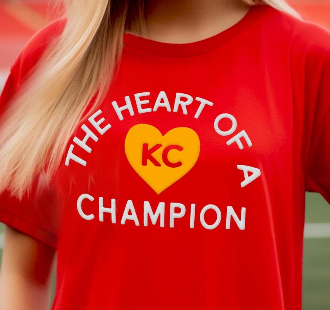 Kansas City Chiefs, Patrick Mahomes,football Game Day Apparel,the Heart ...