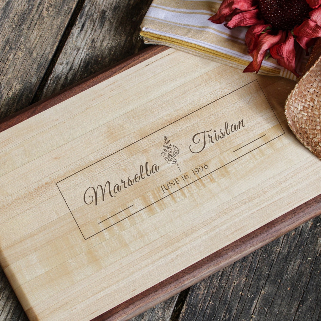 Personalized Maple Cutting Board Engraved Chopping Board - Etsy